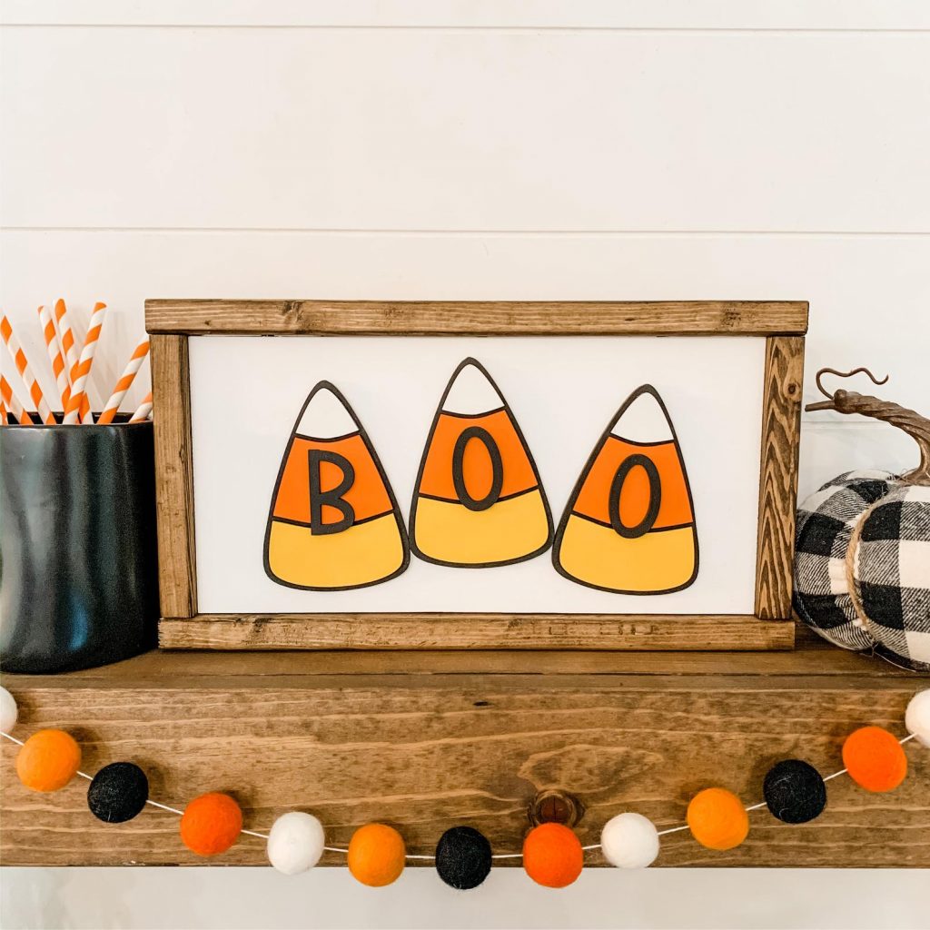 DIY Halloween Sign & 30+ Sign Ideas - Handmade in the Heartland