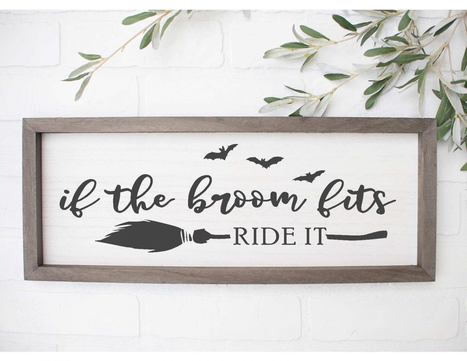 DIY Halloween Sign & 30+ Sign Ideas - Handmade in the Heartland