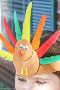 Turkey Headband Craft - Handmade in the Heartland