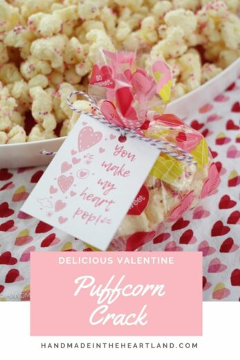 White Chocolate Puff Corn Crack - Handmade in the Heartland